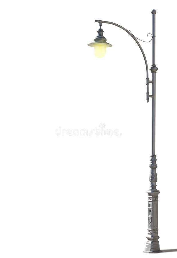 Lamppost stock photo. Image of lamp, outdoor, streetlight - 21910598