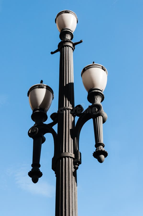 Lamppost old stock photo. Image of light, tower, historic - 26175900