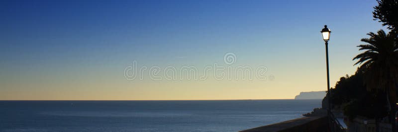 Lamppost at sunset stock image. Image of ecology, boulevard - 7507487