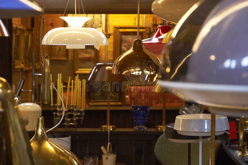 Lamps stock photo. Image of collector, market, antique - 683514