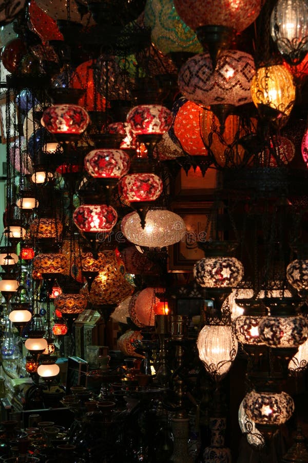 Lamps editorial image. Image of lights, istanbul, colors - 95024000