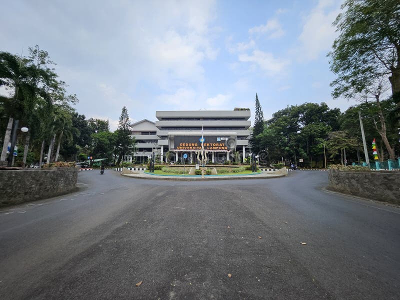 Lampung University Building Editorial Image - Image of editorial ...