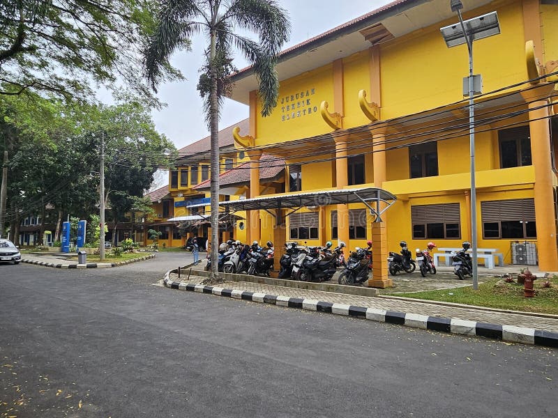 Lampung University Building Editorial Photography - Image of life, logo ...