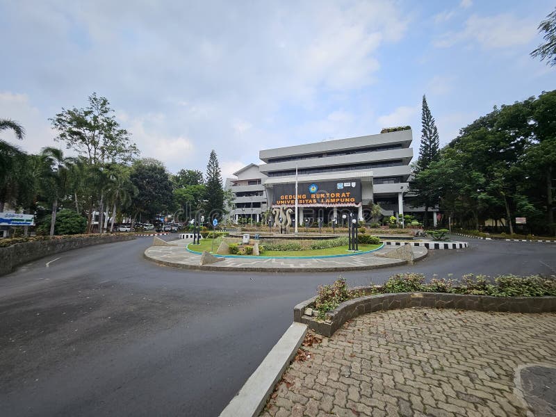 Lampung University Building Editorial Stock Photo - Image of downtown ...
