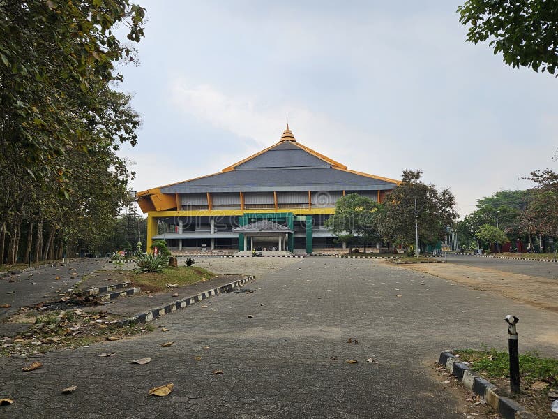 Lampung University Building Stock Photo - Image of application ...