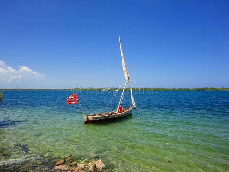 Lamu island in Kenya stock image. Image of kenya, fishing - 47829137