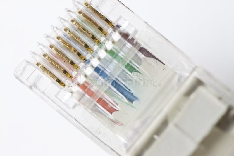 Lan cable stock photo. Image of computing, digital, ethernet - 14961954