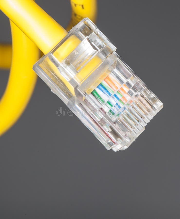 Lan cable close up stock image. Image of macro, background - 39548625