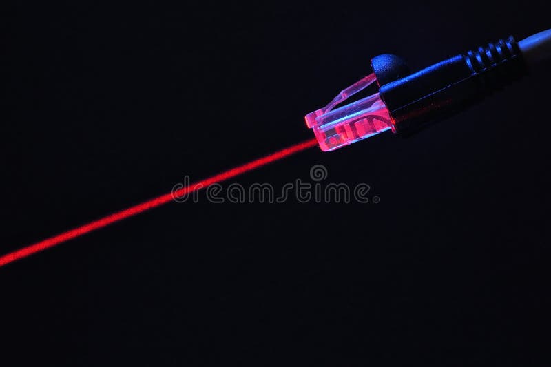 Lan Cable is Connecting Internet Stock Photo - Image of multimode ...