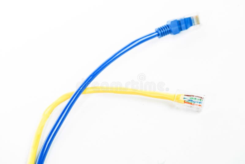 LAN cable line stock photo. Image of connection, link - 42672156