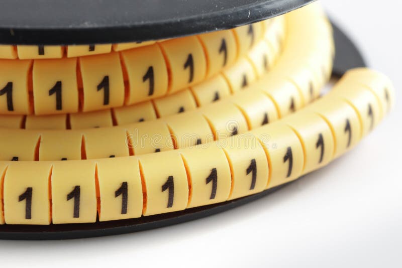 LAN Cable marker English stock photo. Image of alphabet - 43665358