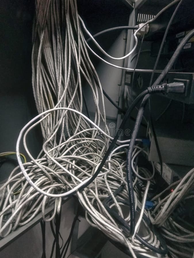 The Lan cable use server stock photo. Image of internet - 142739202