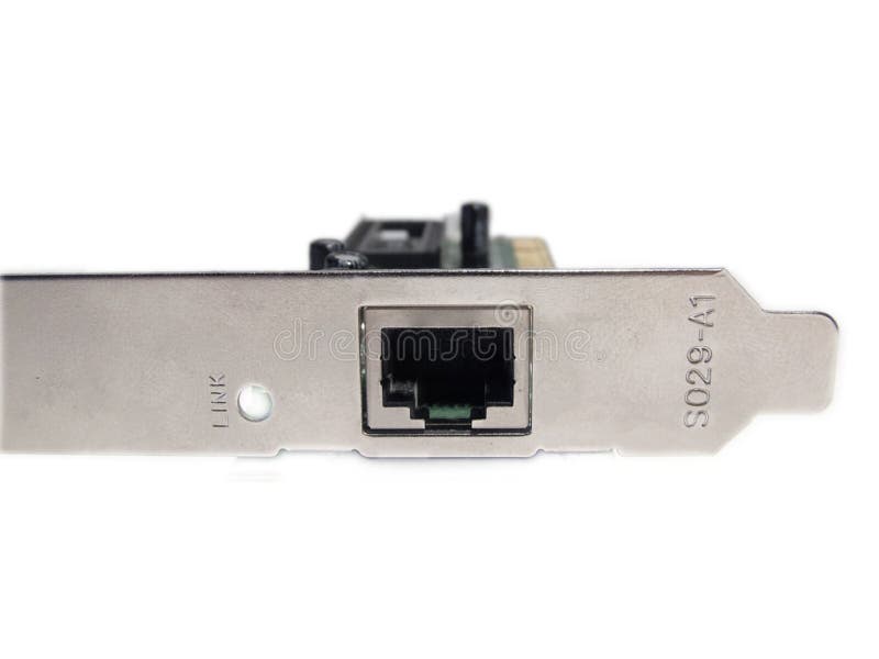 Lan card stock image. Image of electrical, firewall, digital - 5563427