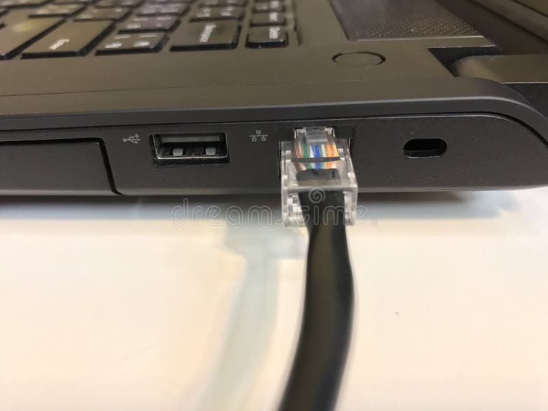 LAN connector stock photo. Image of cord, cable, network - 84091524