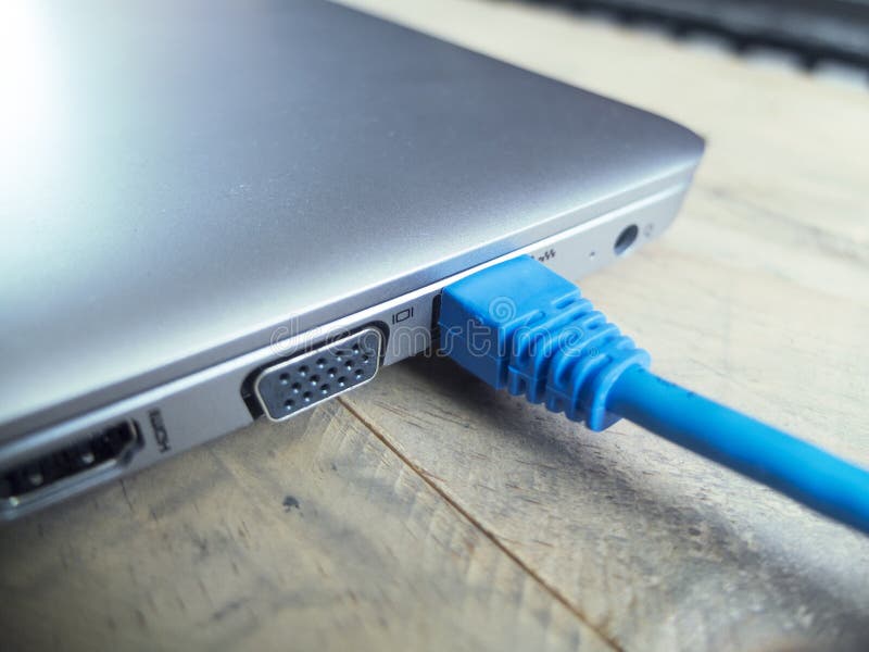 The LAN Connects the Computer Stock Photo - Image of network, work ...