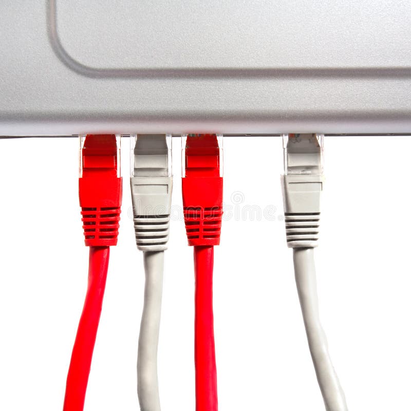Lan Equipment Isolated foto de archivo. Imagen de aislado - 46587116