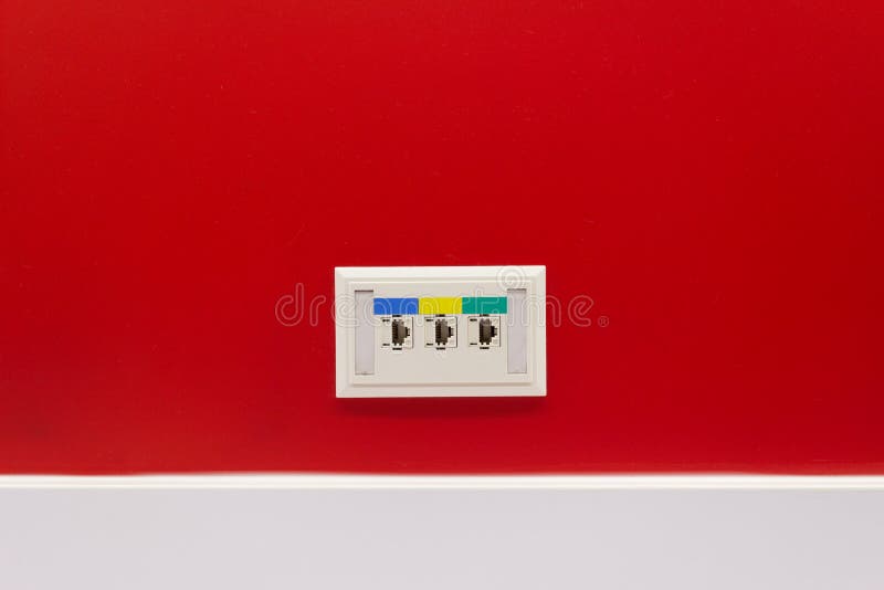 LAN hub in office stock image. Image of global, equipment - 63957543