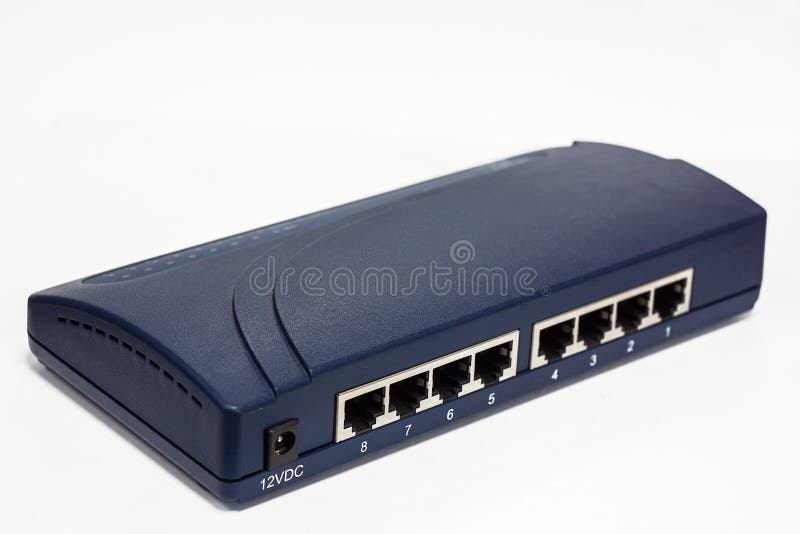 Network Hub stock image. Image of connect, back, ethernet - 1060337