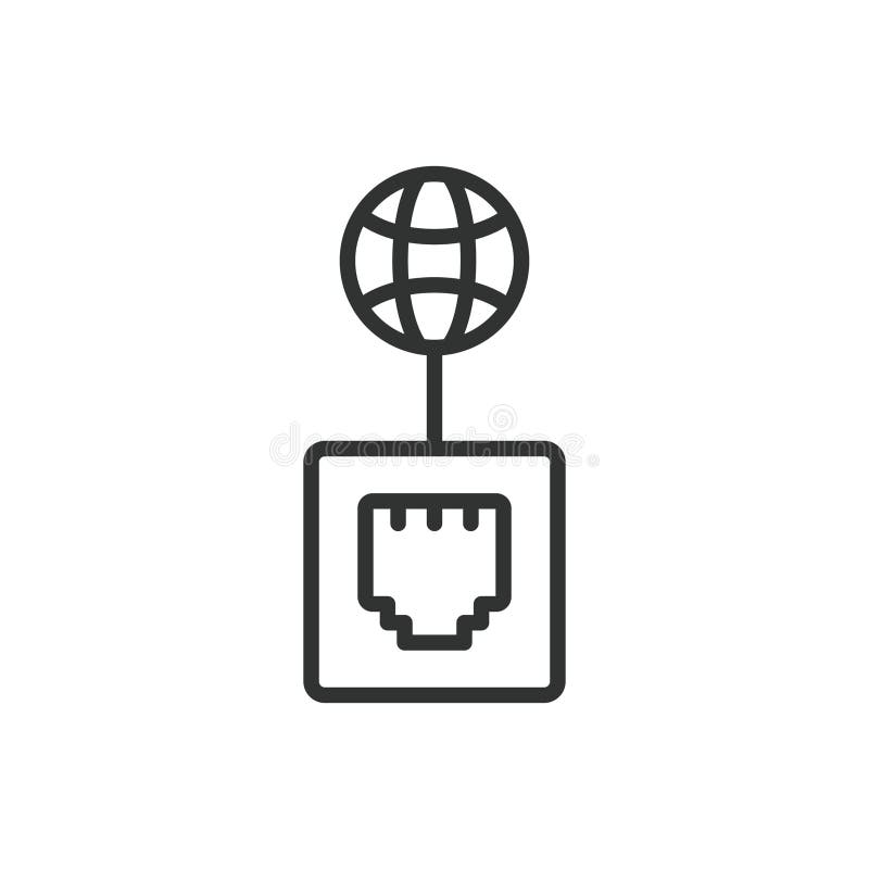 Ethernet Connection Logo 1,800+ Ethernet Port Icon Stock