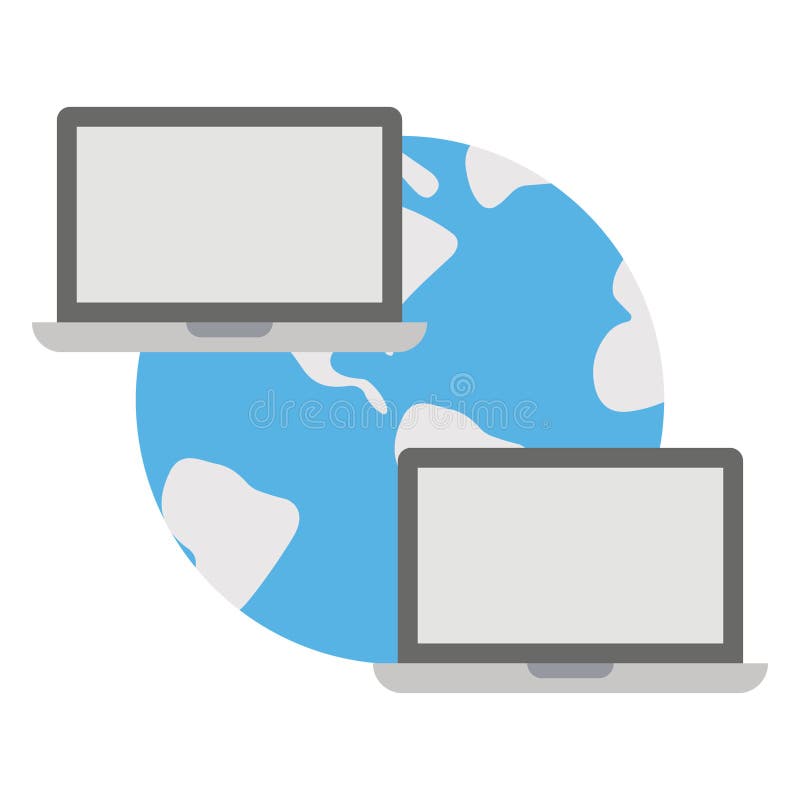 Lan, Local Network Color Vector Icon Which Can Easily Modify or Edit ...