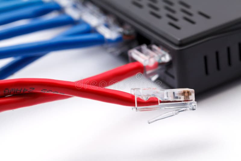 Network cable cut off stock photo. Image of internet, laptop - 1327604