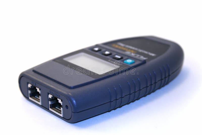 Lan network tester stock photo. Image of network, computer - 2580096