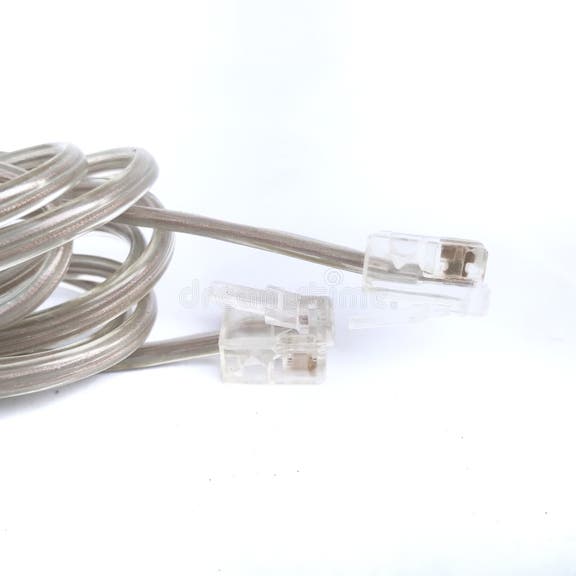 Lan phone cable stock image. Image of glass, chain, finger - 242548927