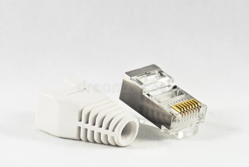 LAN RJ45 connector stock photo. Image of business, digital - 22555246