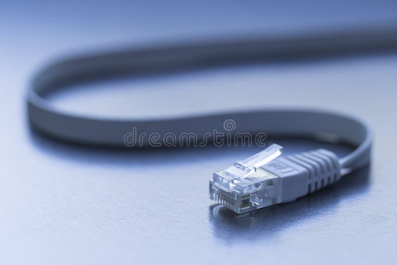 LAN-Stecker stockbild. Bild von kommunikationen, industrie - 77670275