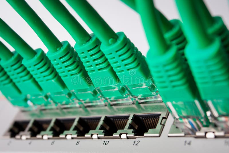Lan Switch stock photo. Image of patch, hardware, port - 29618888