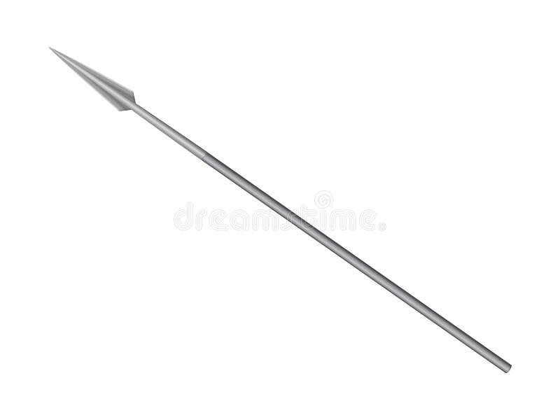 Lance de combat illustration de vecteur. Illustration du antiquité ...