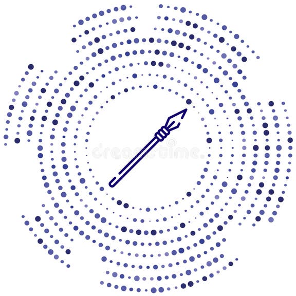 Lance Vector Icon. Lance Editable Stroke. Lance Linear Symbol for Use ...