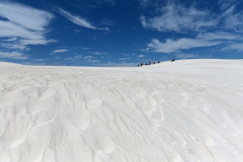 Lancelin Sand Dunes Western Australia Stock Photo - Image of perth ...