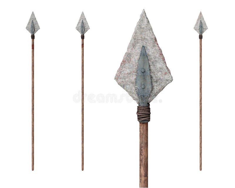 Lances image stock. Illustration du silex, pieu, métal - 49530089