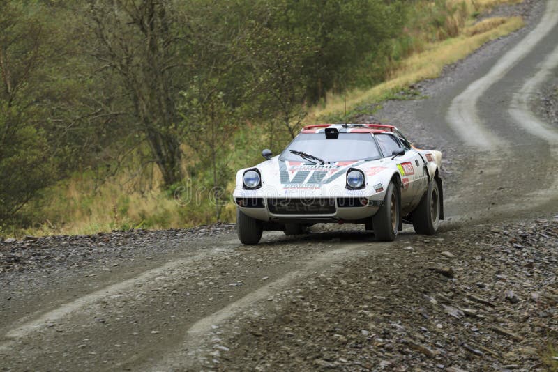 Lancia Stratos rally car editorial stock photo. Image of racing - 79498343