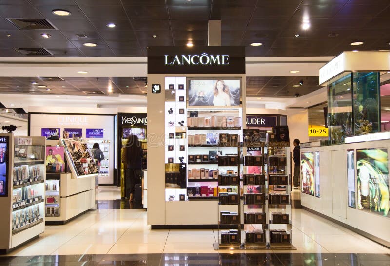 Loja De Lancome Em Hong Kong Foto de Stock Editorial - Imagem de ...