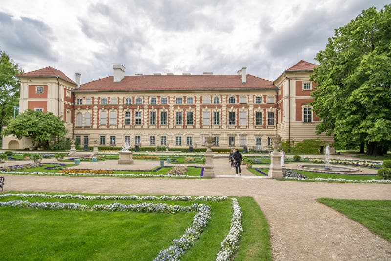 Lancut - Castle and Park Complex, Poland. Stock Image - Image of ...