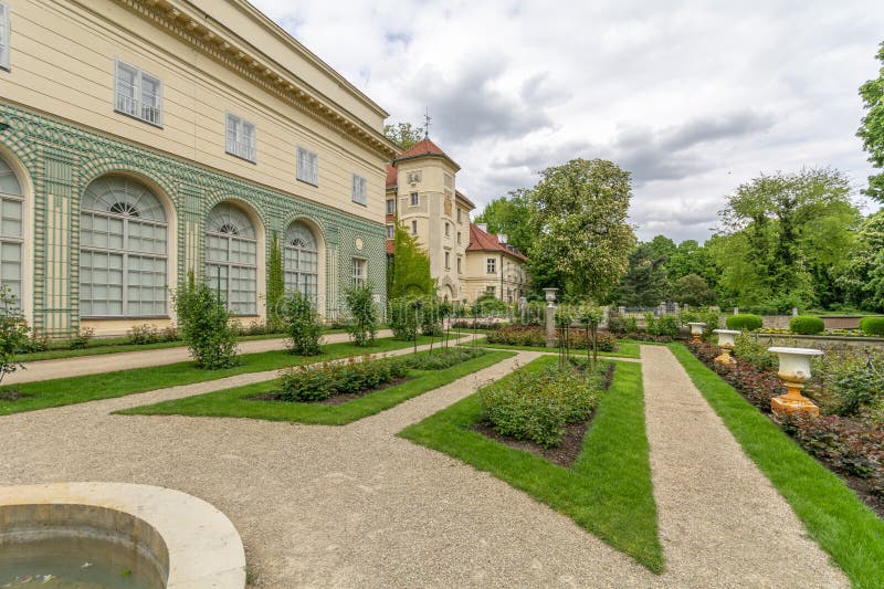 Lancut - Castle and Park Complex, Poland. Stock Photo - Image of ...