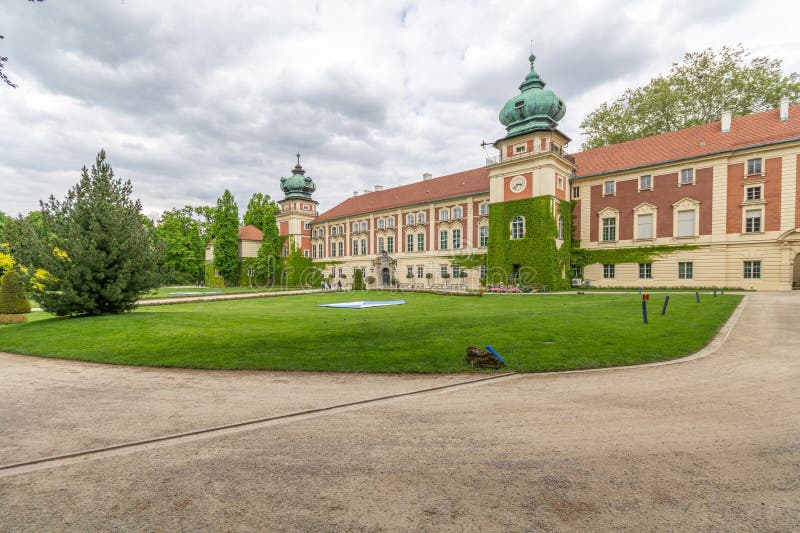 Lancut - Castle and Park Complex, Poland. Stock Image - Image of ...
