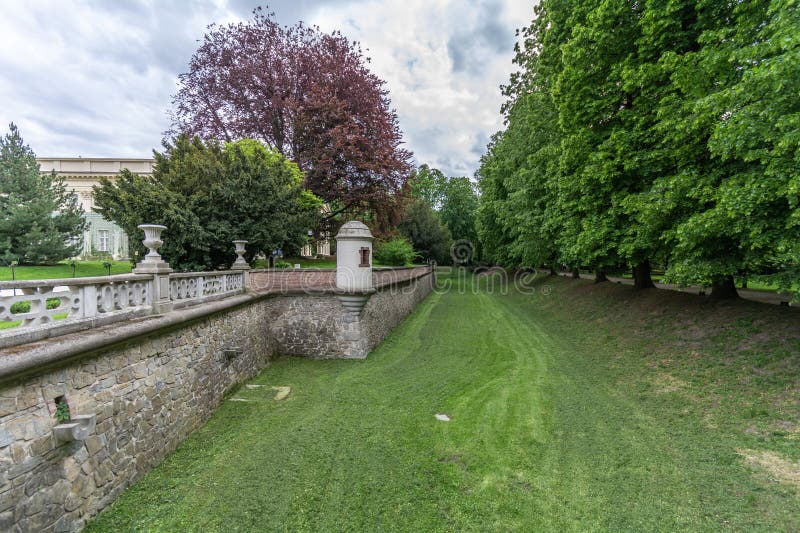 Lancut - Castle and Park Complex, Poland. Editorial Image - Image of ...