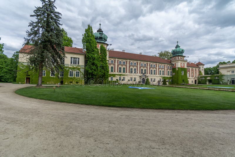 Lancut - Castle and Park Complex, Poland. Editorial Photography - Image ...