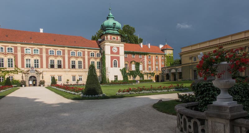 Lancut Castle, Poland. Historical Old Palace Stock Image - Image of ...