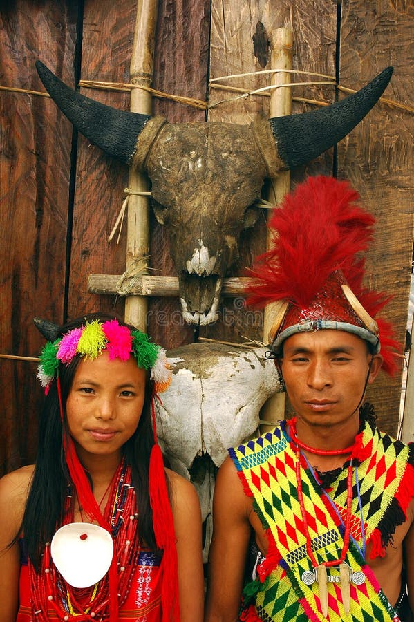 Land & Inwoners Van Nagaland-India. Redactionele Fotografie - Image of ...