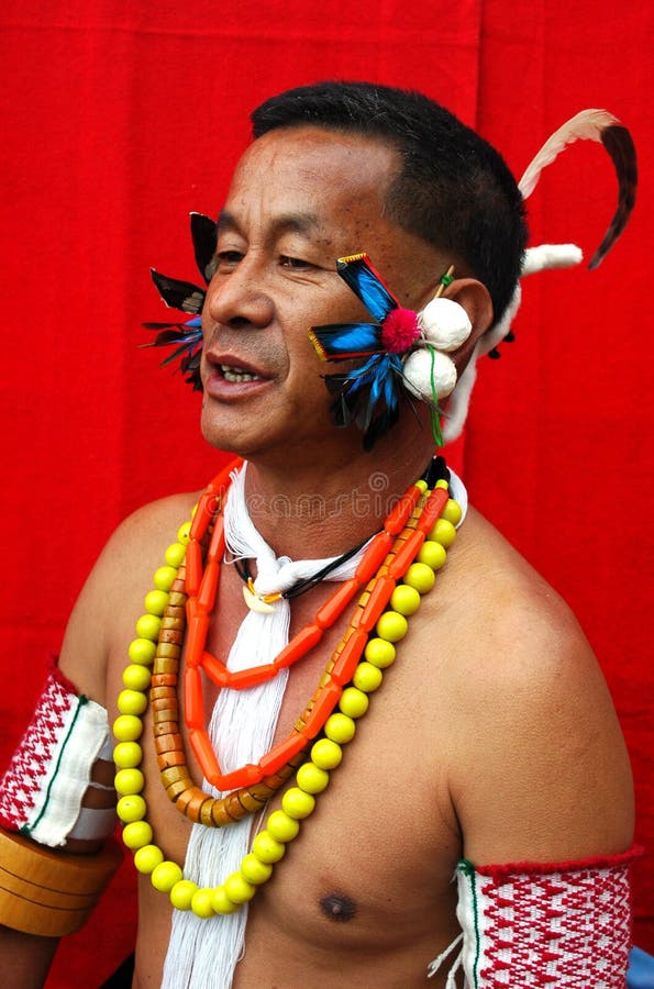 Land & Inwoners Van Nagaland-India. Redactionele Afbeelding - Image of ...
