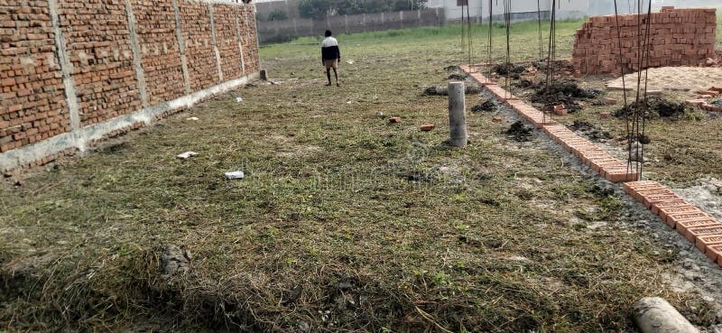 Land before Construction Building in Patna Bihar Editorial Image ...