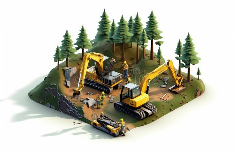 Land Clearing Stock Illustrations – 801 Land Clearing Stock ...