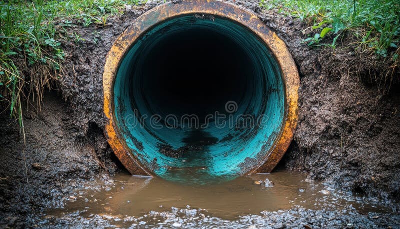 Efficient Sewage Pipe Installation during Waste Management Project in ...