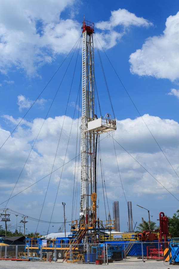 Oil Drilling Rig stock photo. Image of crude, research - 1513154