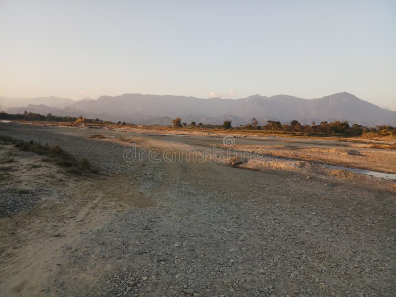 Land escape stock image. Image of rever, mountain, mounted - 133858277