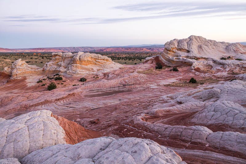 Land Formations at White Pocket in the Vermillion Cliffs National ...